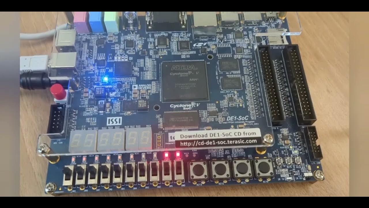 Prototyping on the Terasic DE1-SoC board Part -1 - YouTube