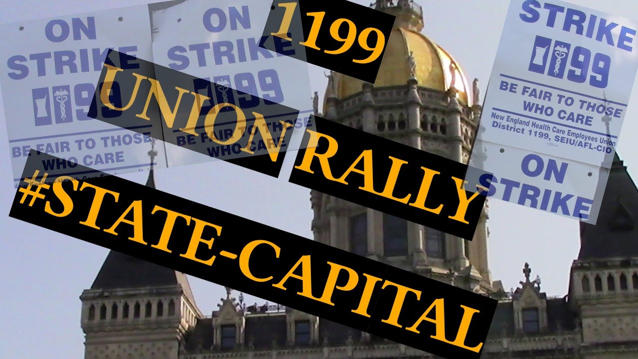 1199 DAILY UNION RALLY ON THE FRONT STEPS @...#STATE-CAPITAL... - YouTube
