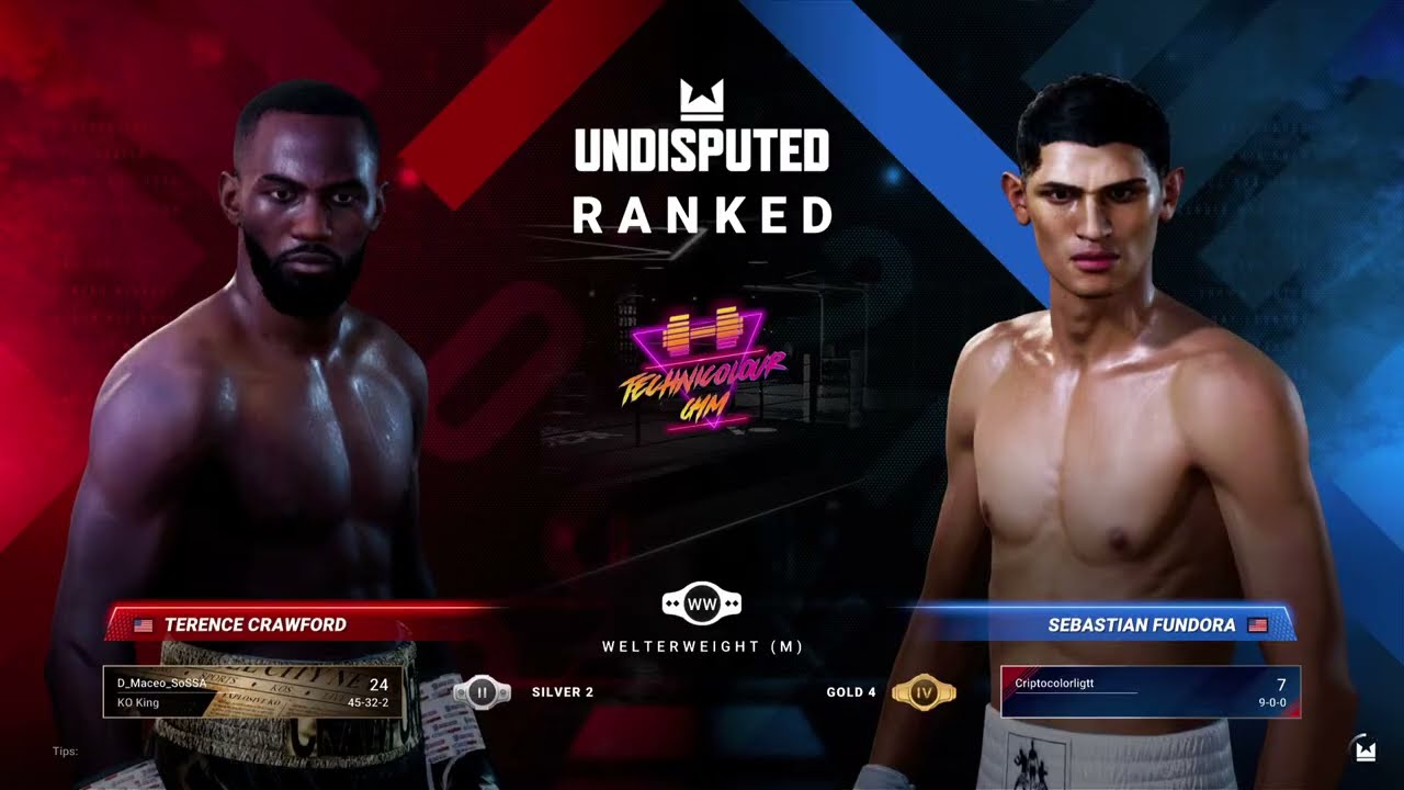 Undisputed new dlc and update live gameplay - YouTube