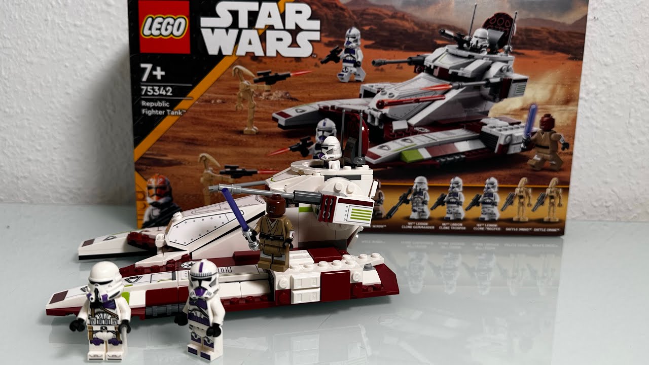 Lego Star Wars 75342 Republic Fighter Tank - YouTube
