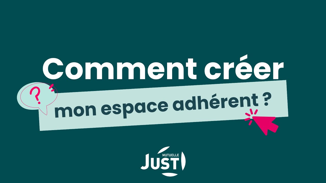 Comment créer mon espace adhérent ? - YouTube