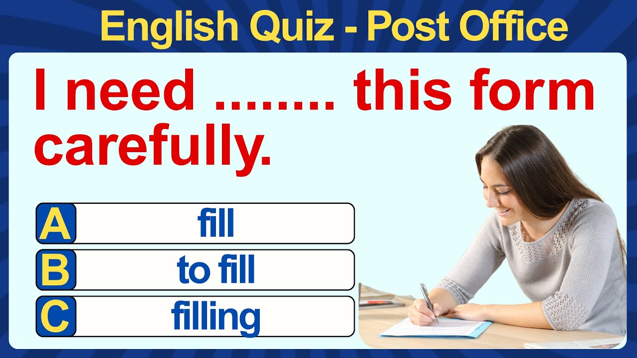 20 Post Office English Quizzes 📮🧠 | English at the Post Office ...