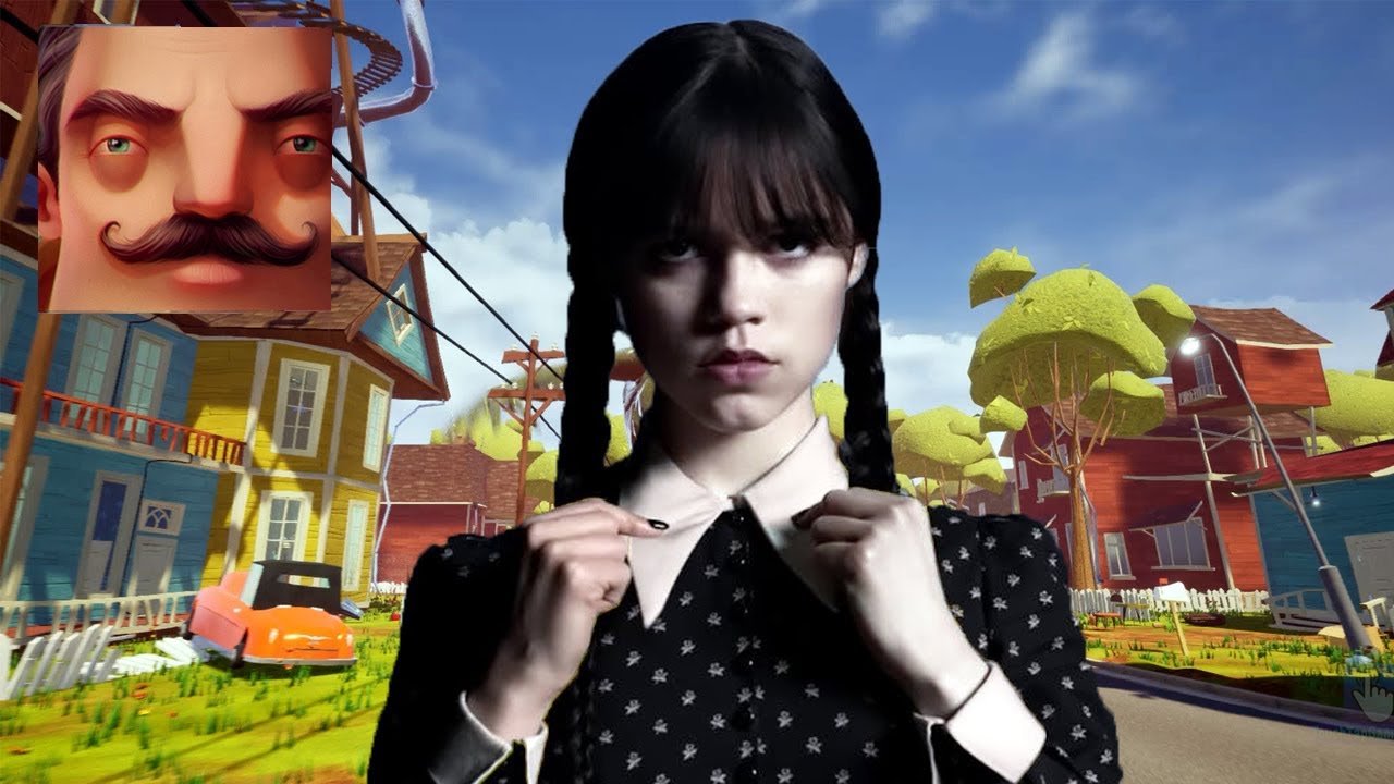 Hello Neighbor - New Neighbor Wednesday Addams Act 4 Final Gameplay ...