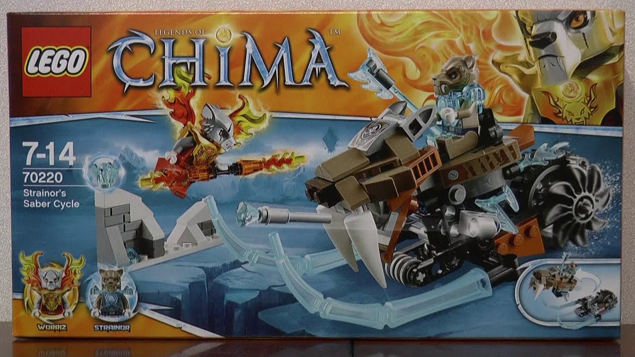 LEGO Chima 70220 Motocykl Strainora - YouTube