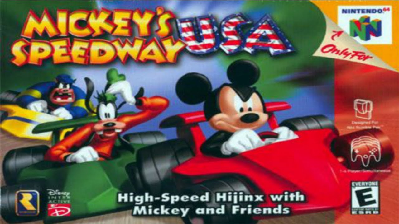 Mickey's Speedway USA - Incrível JOGO DE KART [ Playthrough - N64 ...
