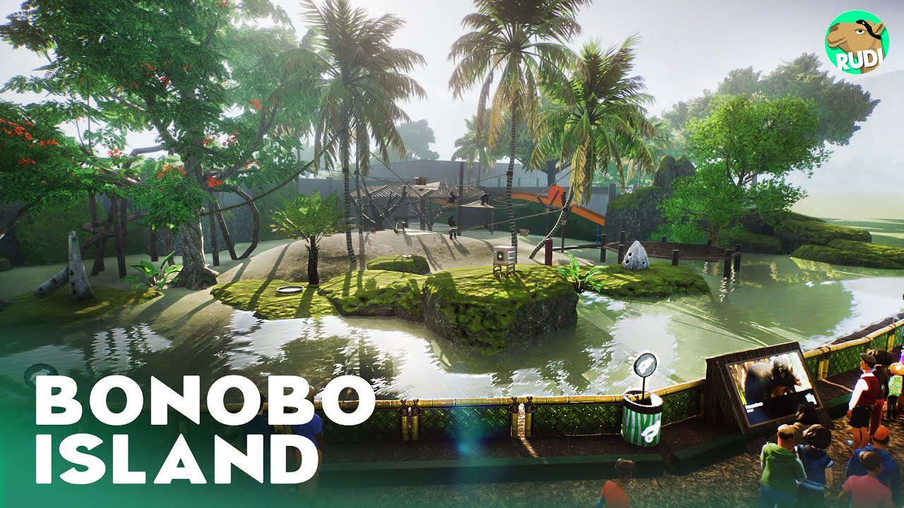 Bonobo Island Habitat - Planet Zoo Lets Play Franchise Mode - Casa de ...