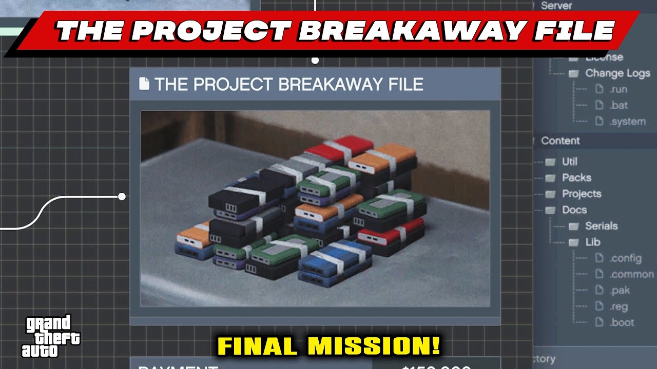 THE PROJECT BREAKAWAY FILE - FINAL JOB GUIDE | GTA Online | Agents of ...