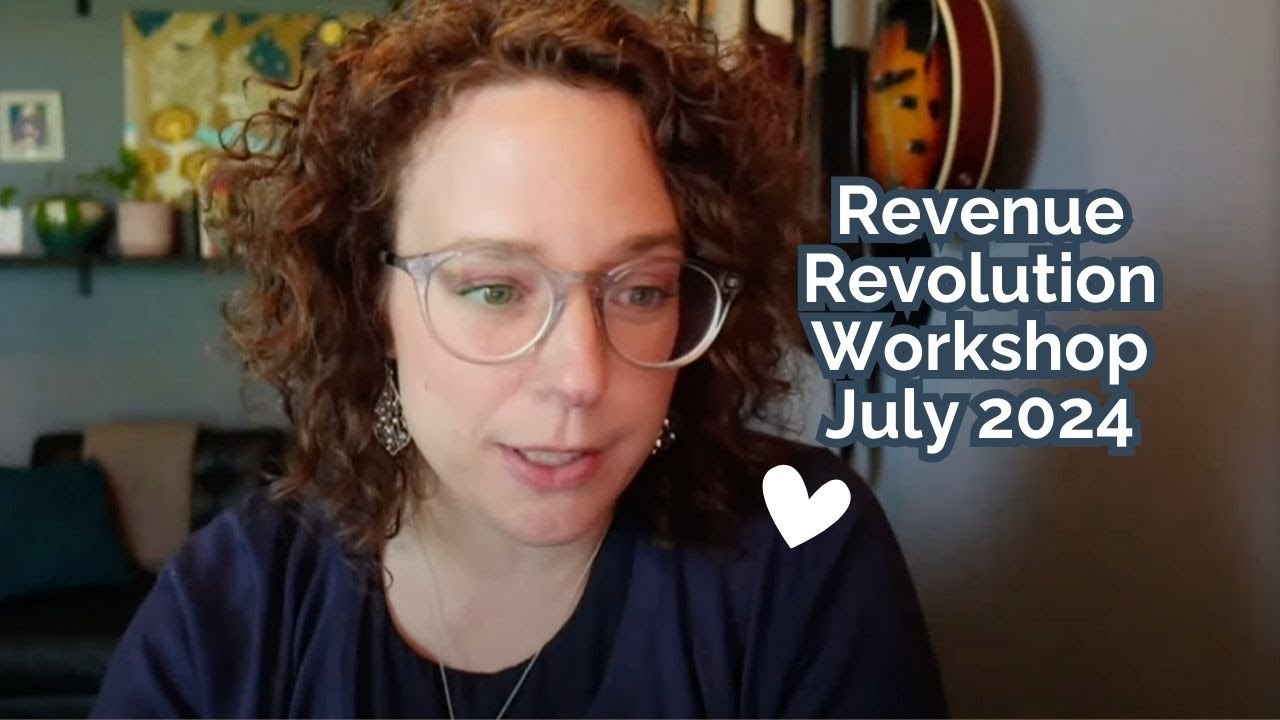 Revenue Revolution Workshop July 2024 - YouTube