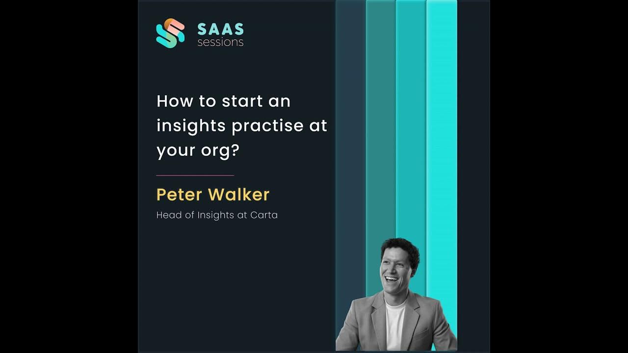 S8E4 - How to start an insights practise at your org? ft. Peter Walker, Head of Insights at ...