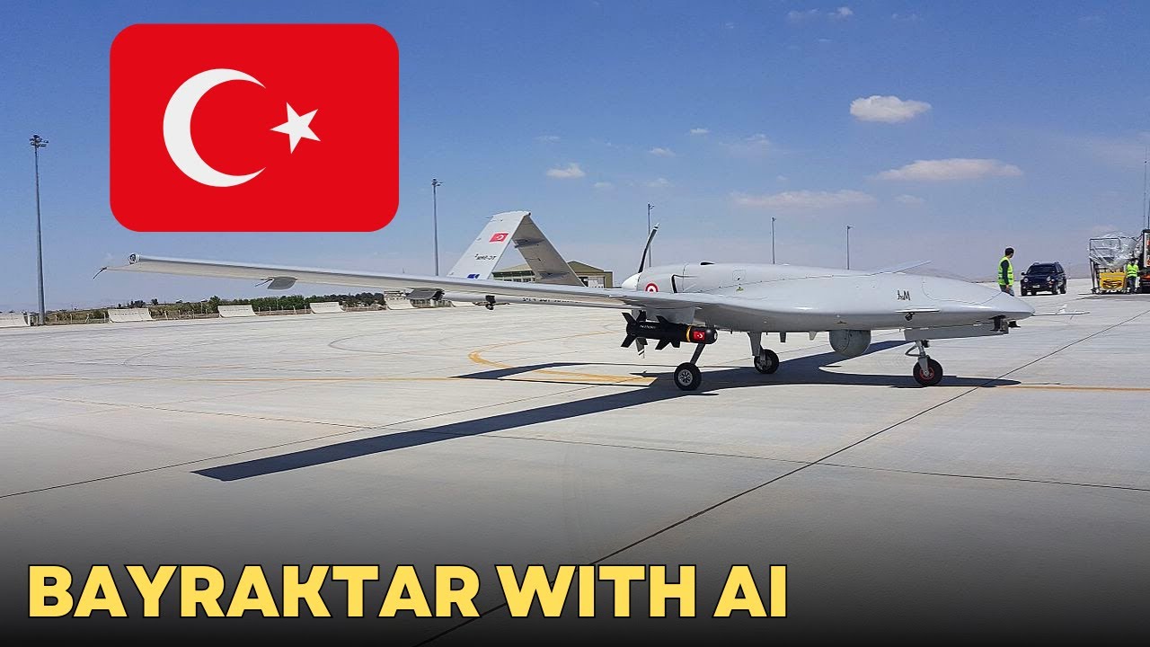 New Bayraktar TB2T-AI with artificial intelligence - YouTube