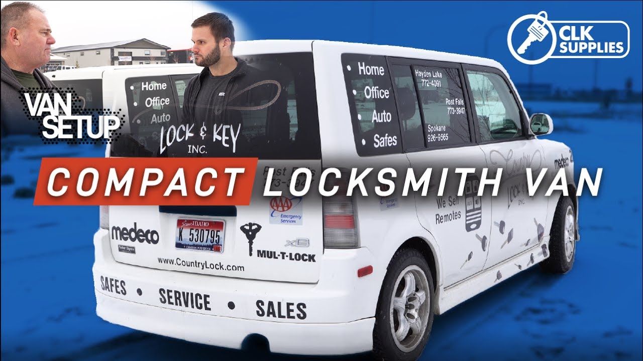 Locksmithing 101 | Economy & Compact Locksmithing "Van" Setup - Scion ...