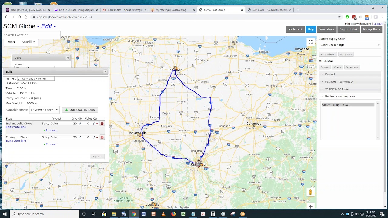 Truck Routing Question and Answer - YouTube