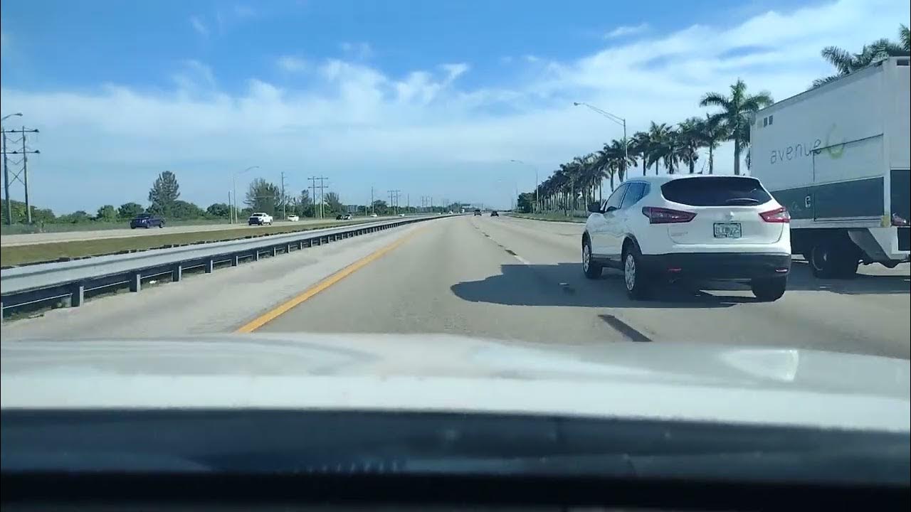 Sawgrass Expressway Northbound - YouTube