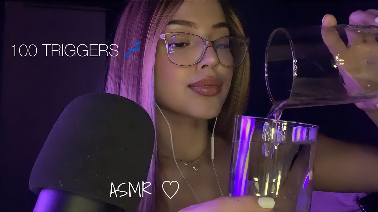 100 ASMR TRIGGERS IN 2 MINUTES 🎧 - YouTube