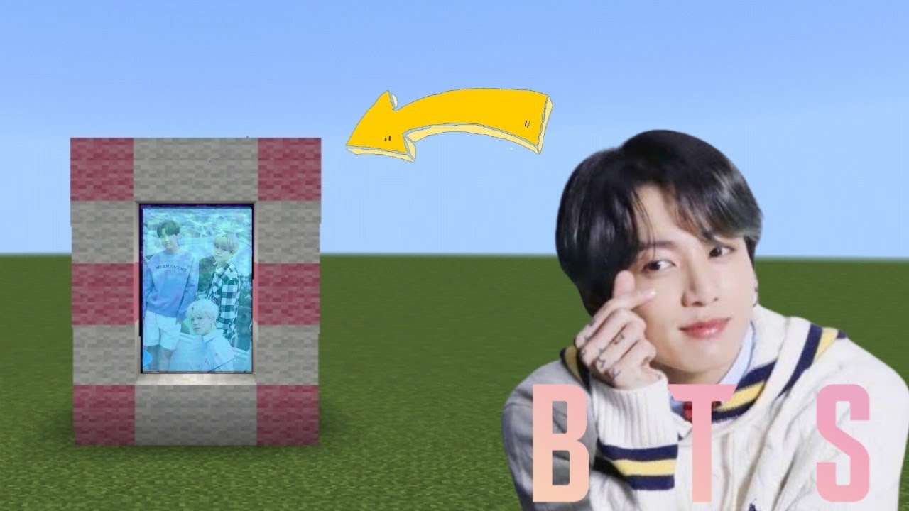 CARA MEMBUAT NEW PORTAL BTS - MINECRAFT - YouTube