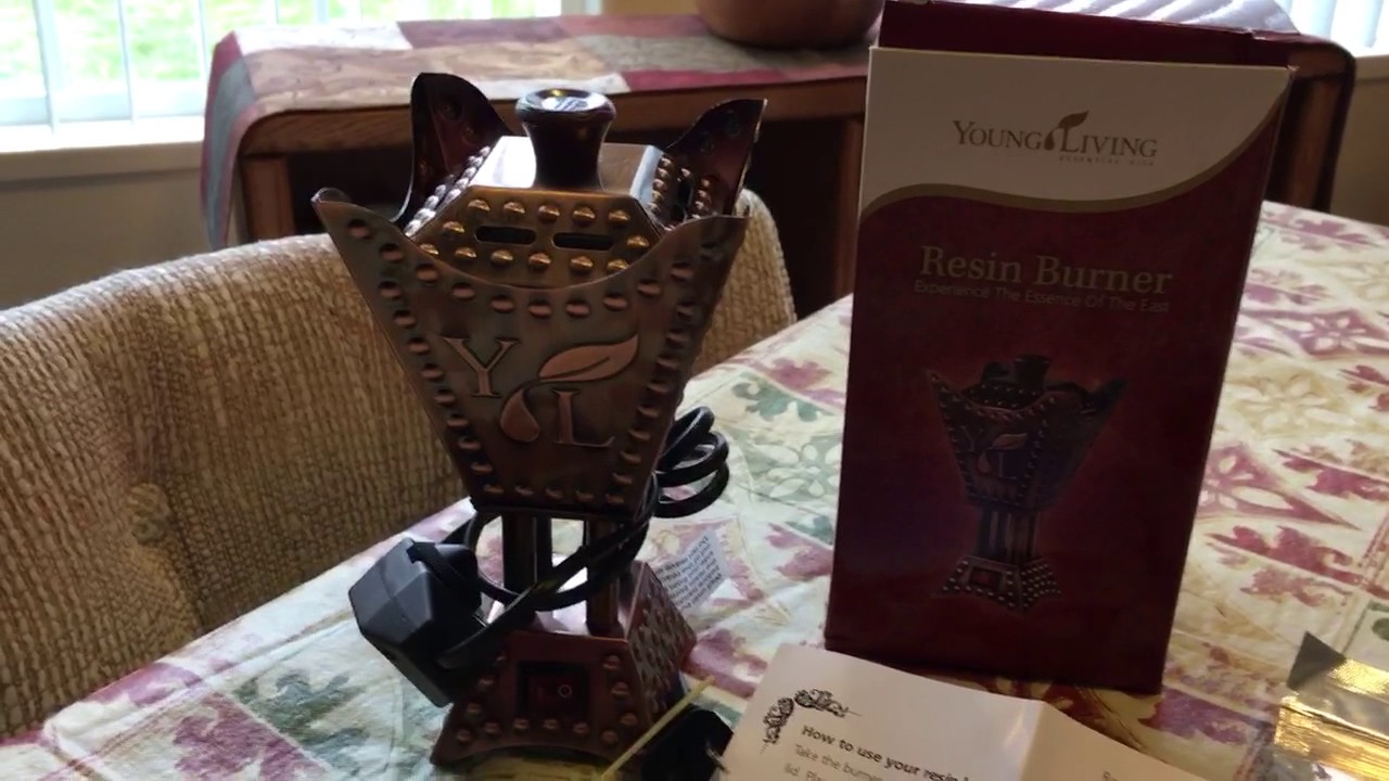 A Closer Look at the Exclusive Frankincense Resin Burner! - YouTube