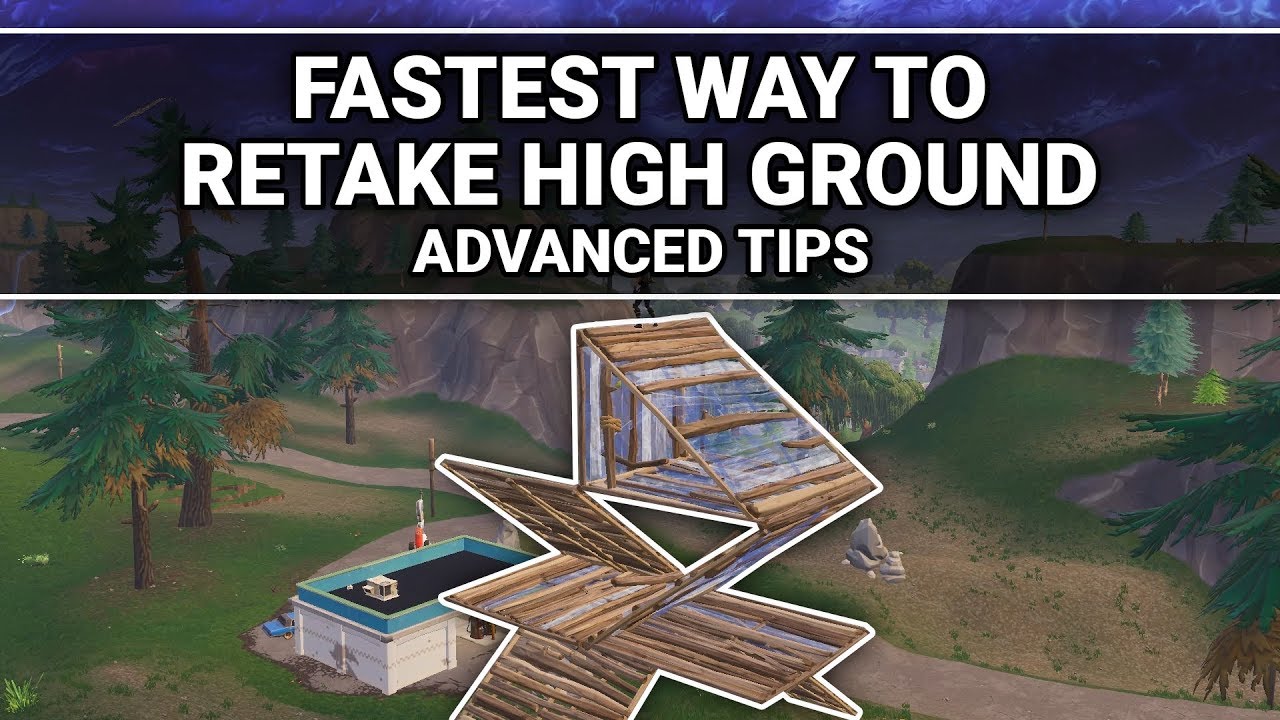 Fortnite: How to Retake High Ground (Advanced Building Tips) - YouTube