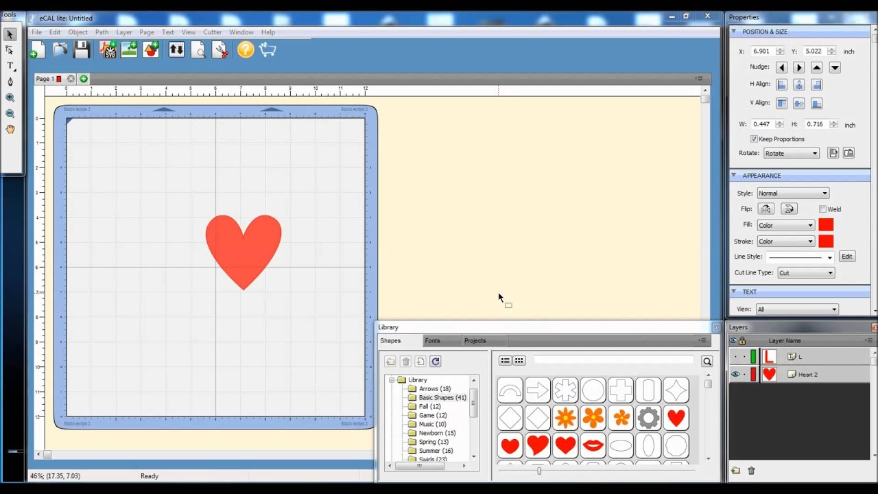 Eclips2 Sizzix, ativando layers - YouTube