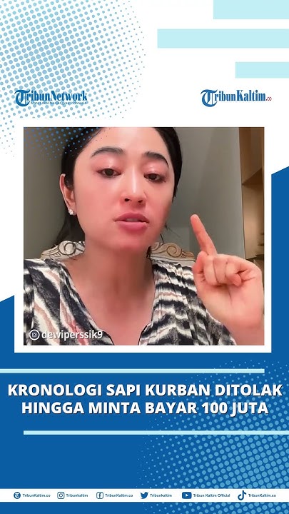Kronologi Sapi Kurban Dewi Perssik Ditolak Ketua RT hingga Diminta Bayar Rp 100 Juta - YouTube
