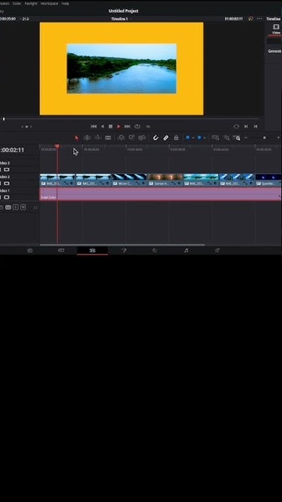 How To Apply Drop Shadow Effect In DaVinci Resolve #videoediting # ...