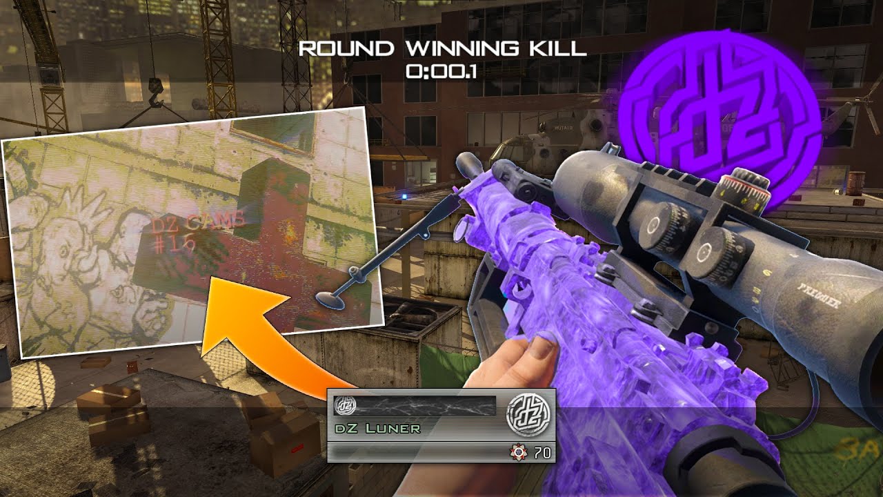 I RECREATED DZ'S BEST MW2 TRICKSHOTS! (Recreating dZ Cams #16) - YouTube
