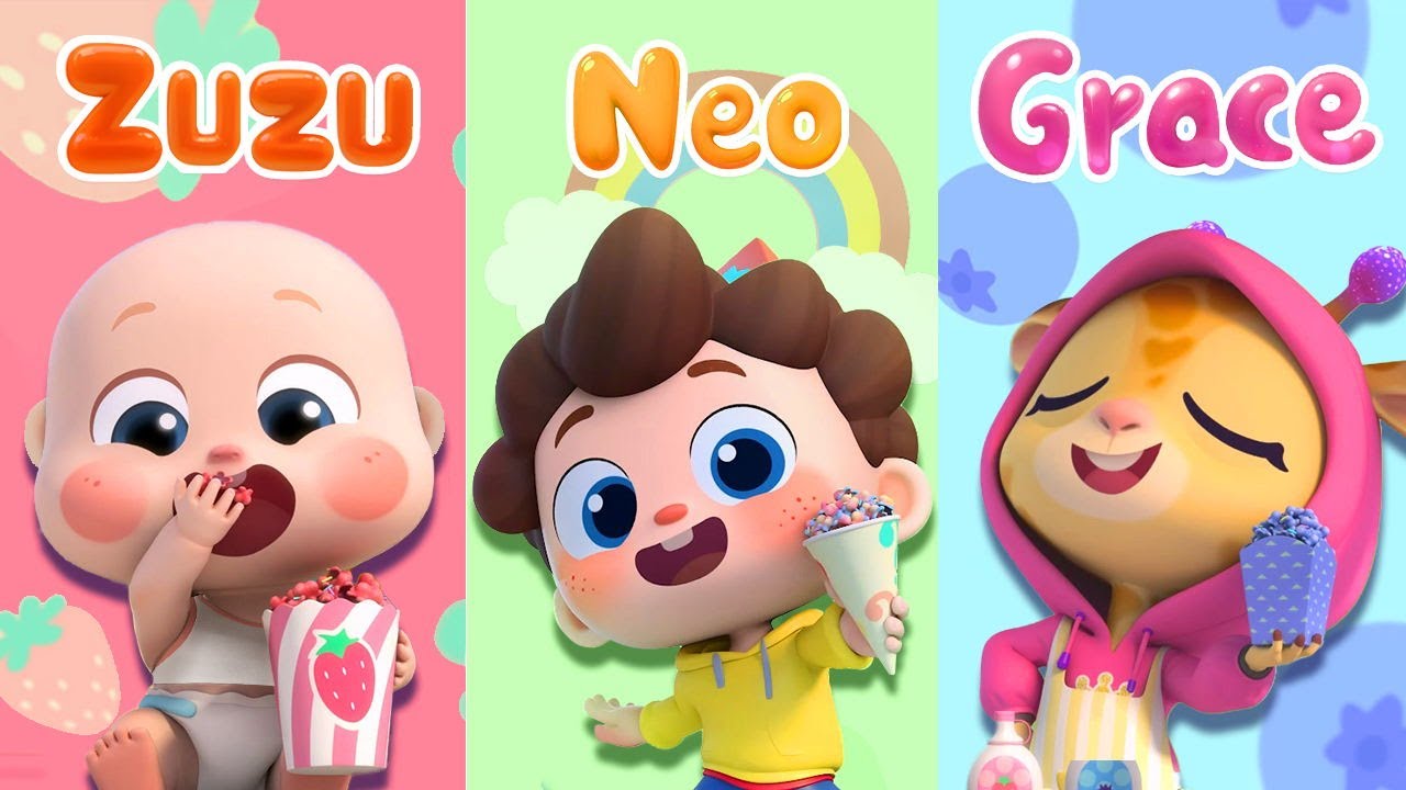 Popcorn Enak Enak 🍿| Lagu Warna Anak-anak | Ayo ! Neo | Lagu Anak-anak ...