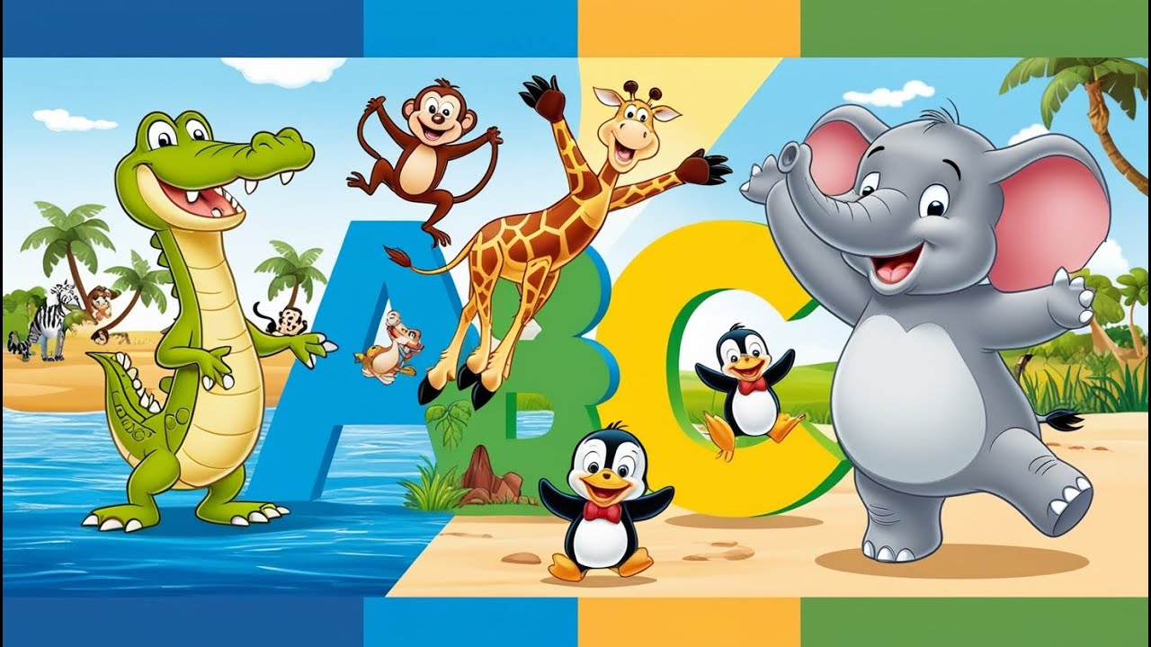 Animal Friends ABCs | Learn the Alphabet with Fun Animal Friends ...