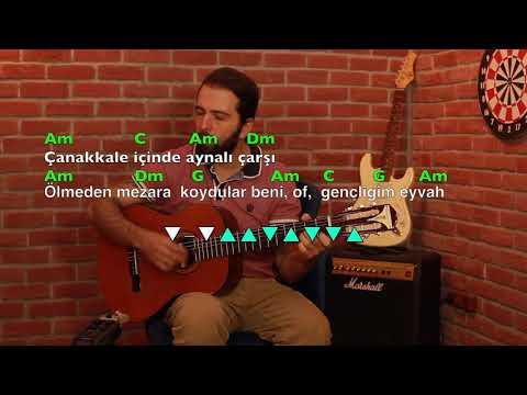 Çanakkale Türküsü Nasıl Çalınır? // Gitar Dersleri