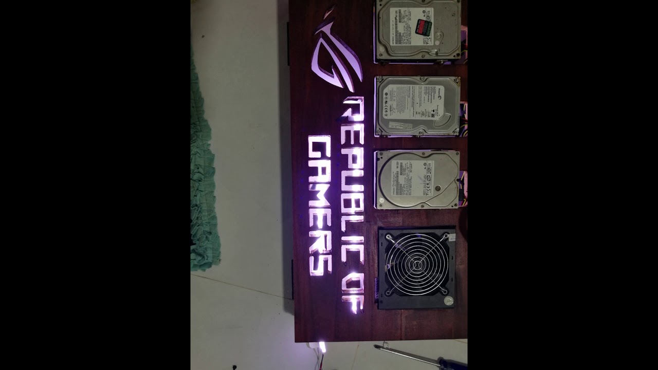 make my wall pc - YouTube