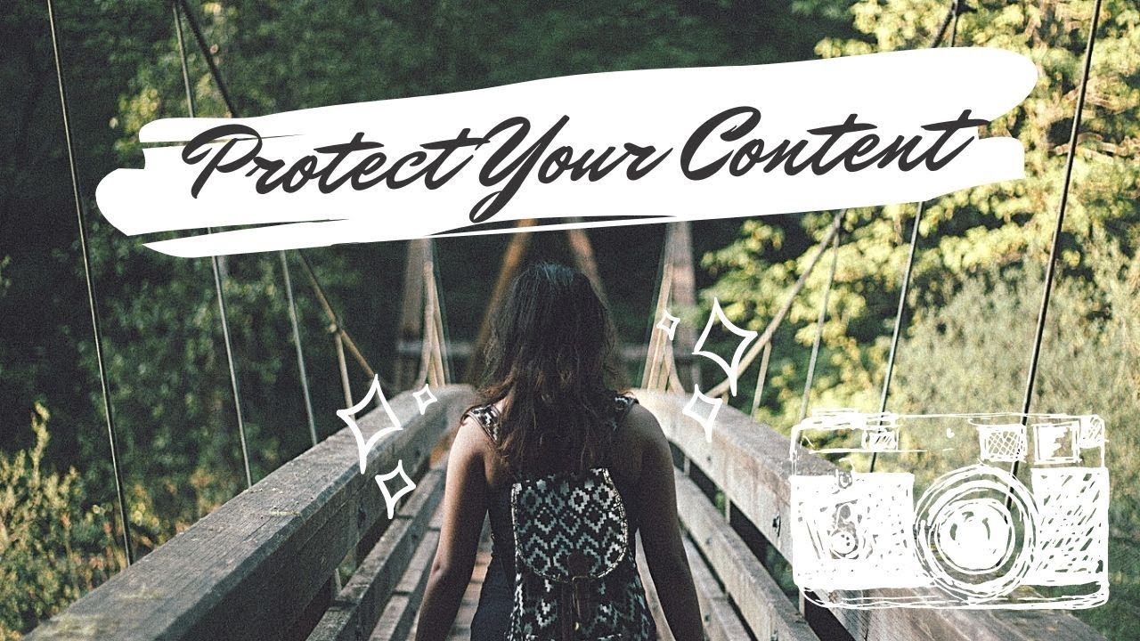 How to Protect Your Content on YouTube Instagram Facebook Content ...