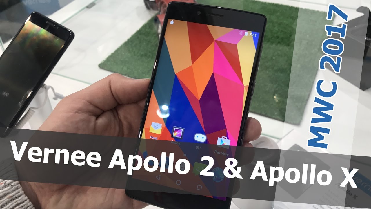 Vernee Apollo 2 & Apollo X: první dojmy z MWC 2017 - YouTube