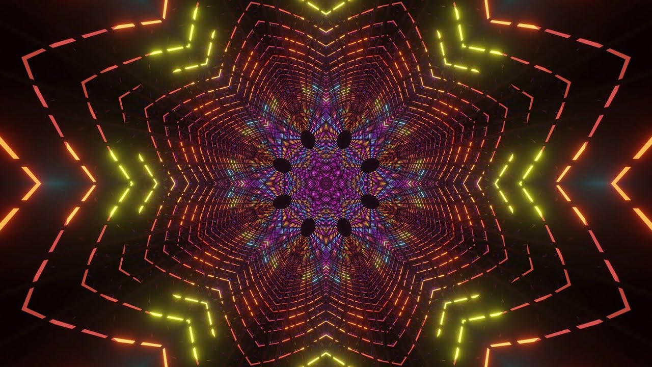 3 hour 4k TV Metallic Color Keloid Visual crazy VJ loop visuals ...