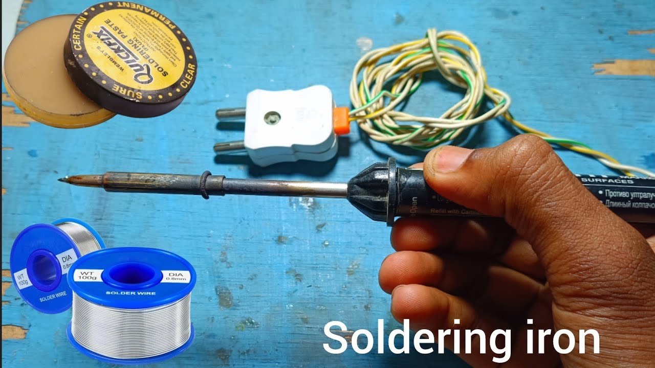 How To Make soldering ironThis Soldering Iron will work without ...