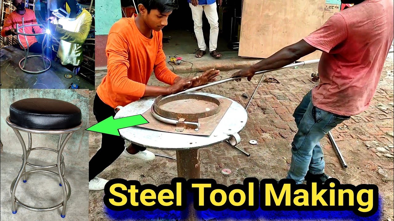 Steel Stool Making Full Process || Stainless Steel || fabrication Work ...