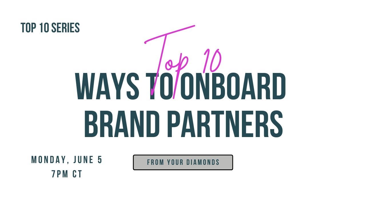 Top 10 Ways to Onboard Brand Partners - YouTube