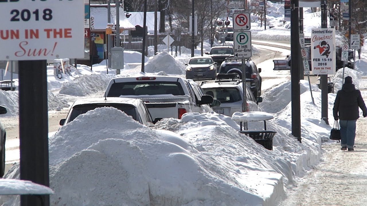 Snow Removal in Gravenhurst - YouTube