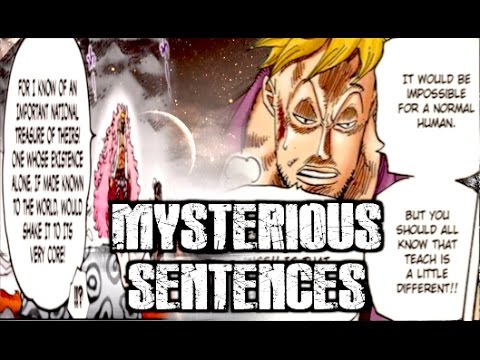 One Piece - Top 10 Mysterious Sentences - Theory HD - YouTube