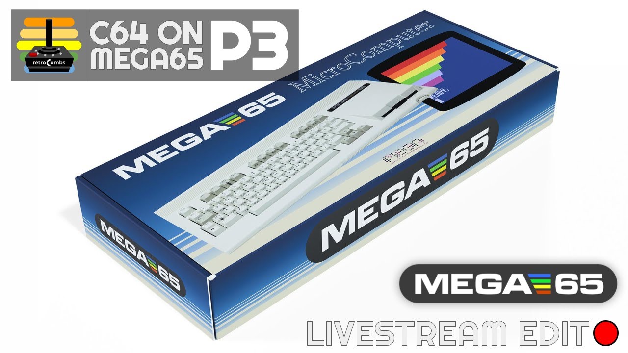 Part III: Playing the C64 demos from the MEGA65 on boarding SD Card - YouTube