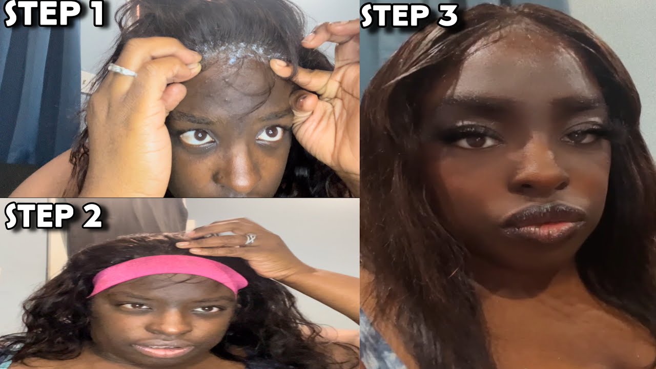 100% Virgin Human Hair Install / Melt Down - YouTube