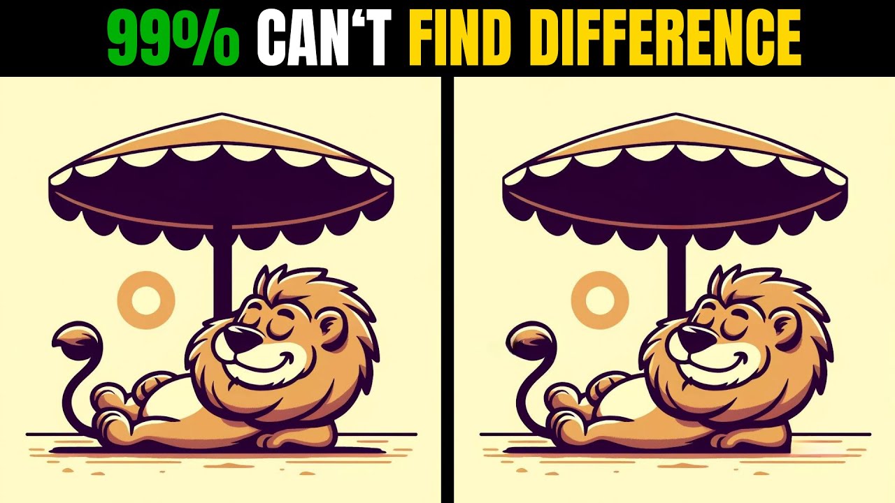 Spot The Difference : Zoo Animal [ Find The Difference #44] - YouTube