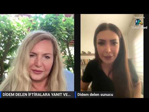 DİDEM DELEN İLK KEZ CANLI YAYINDA. BEYAZ TV İFTİRALARINA YANIT VERİYOR!