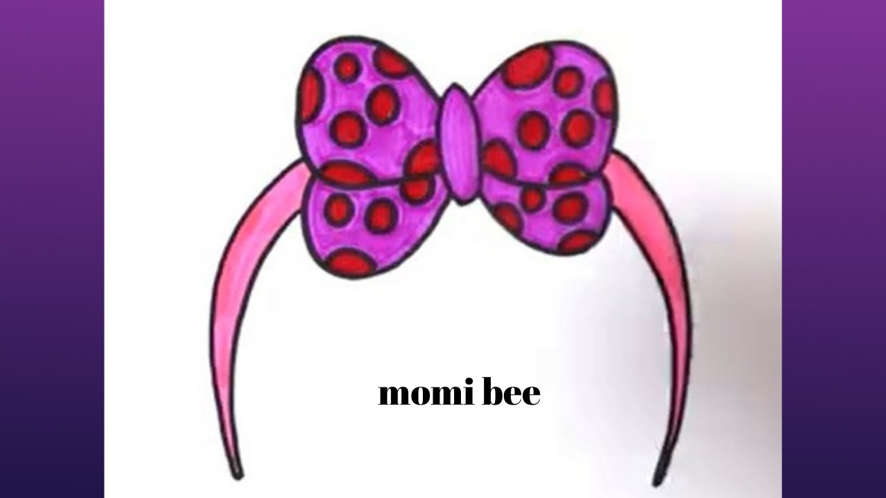 Bando kupu kupu | Bandana #headband | Cara Menggambar dan mewarnai ...