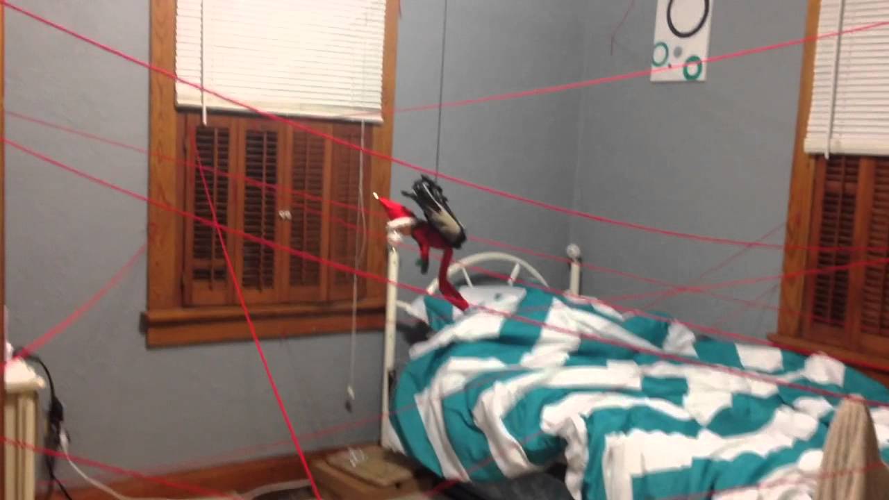 Elf on a Shelf Mission Impossible - YouTube