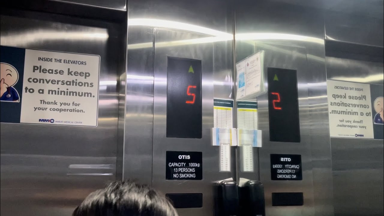 OTIS 3200 elevator at Makati Medical Center, Makati, Philippines - YouTube