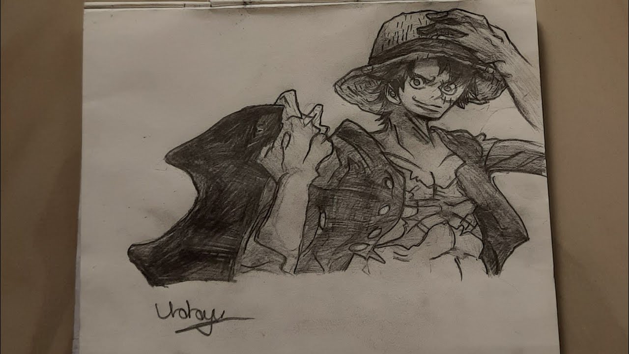 How to Draw Monkey D. Luffy | How to Draw Luffy | One Piece | Realistic ...