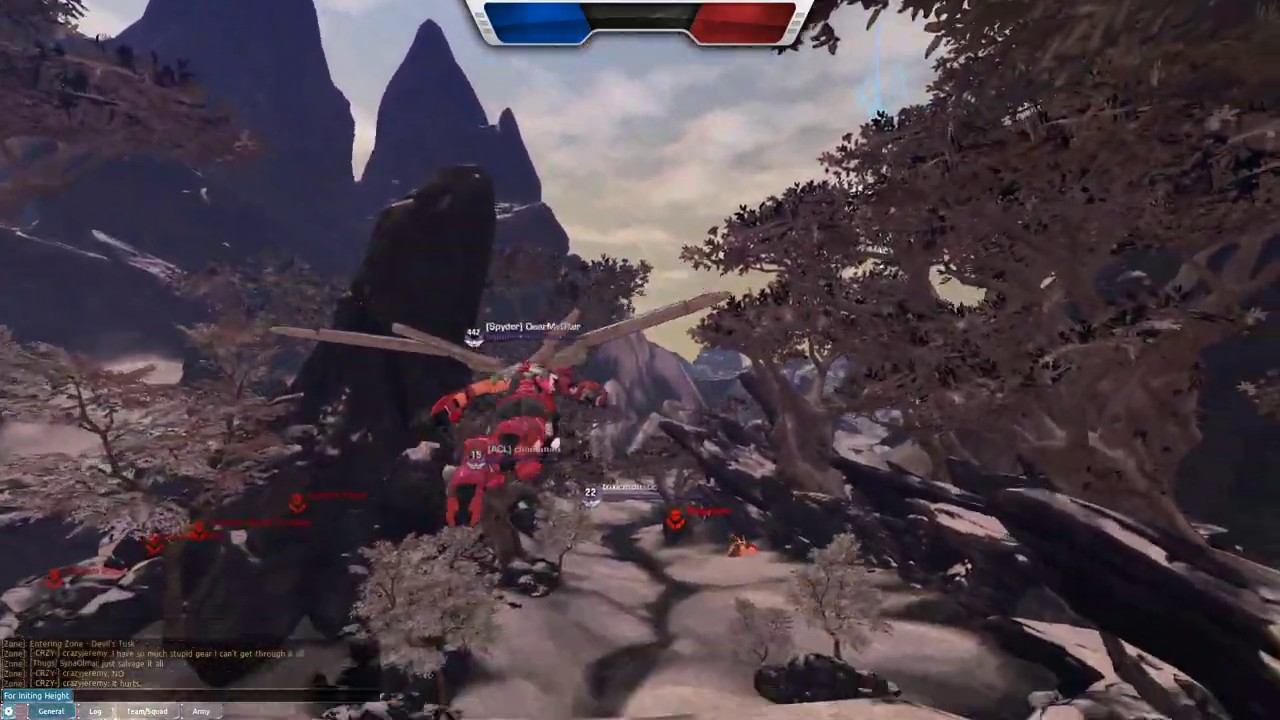 Firefall - random encounters - Devil Tusk - YouTube