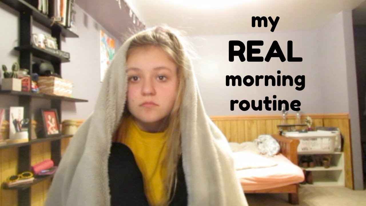 MY REAL MORNING ROUTINE - YouTube