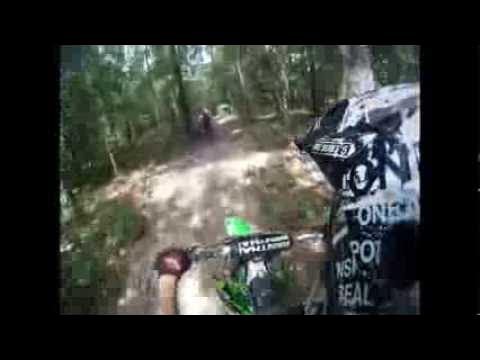 Cloud 9 Ranch trail riding + Crash Part 1 - YouTube