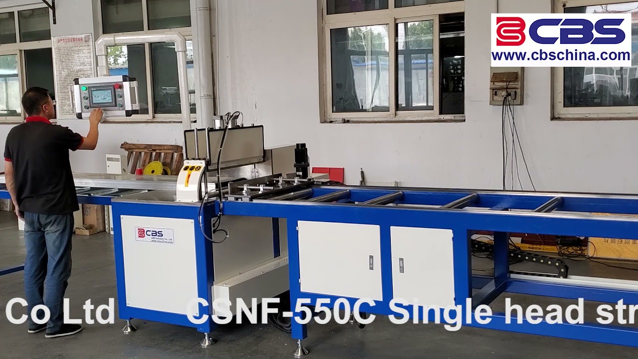 Aluminium Formwork 600mm Straight Cutting Machine with CNC Size Stopper ...
