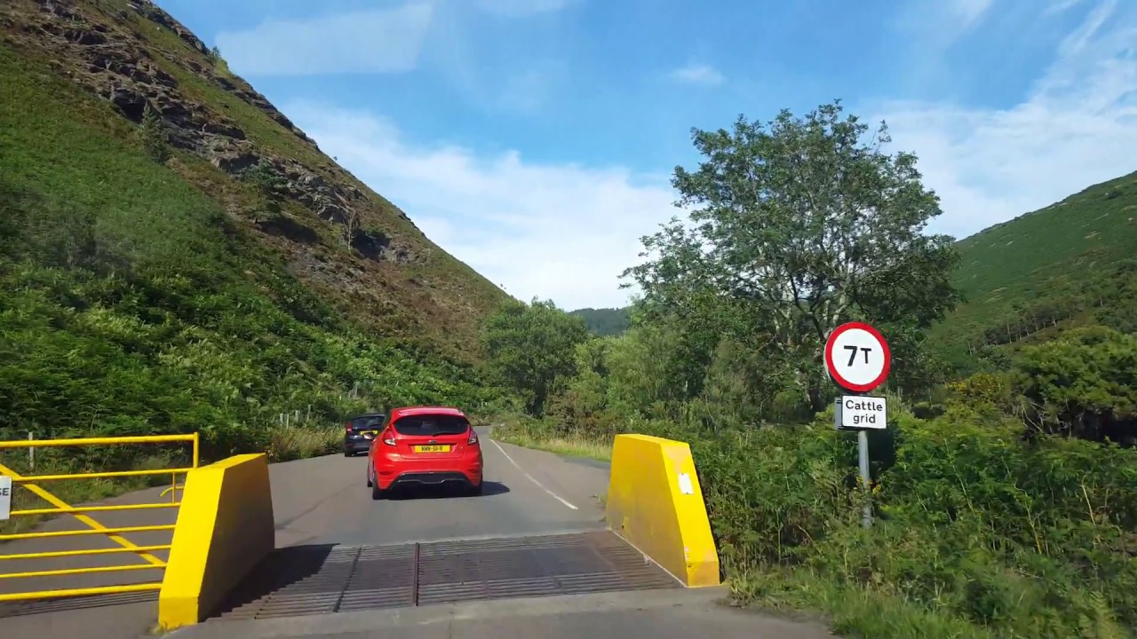 Isle of Man - Countryside Road near Tholt-e-Will Plantation - YouTube